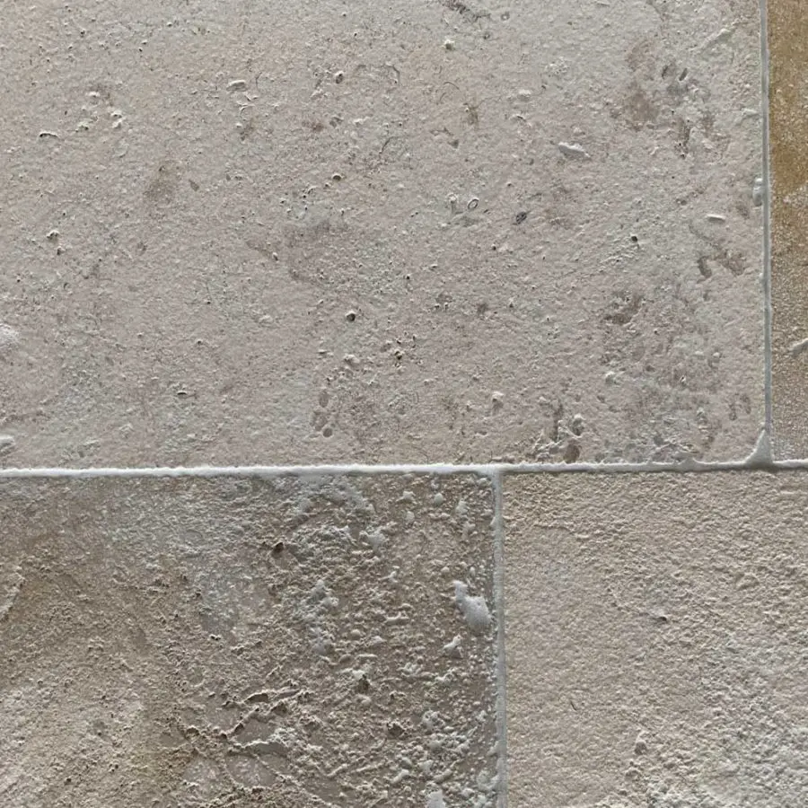Antiqued French limestone flooring - Natural Stone Consulting