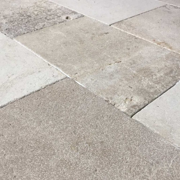 Antiqued French limestone flooring - Natural Stone Consulting