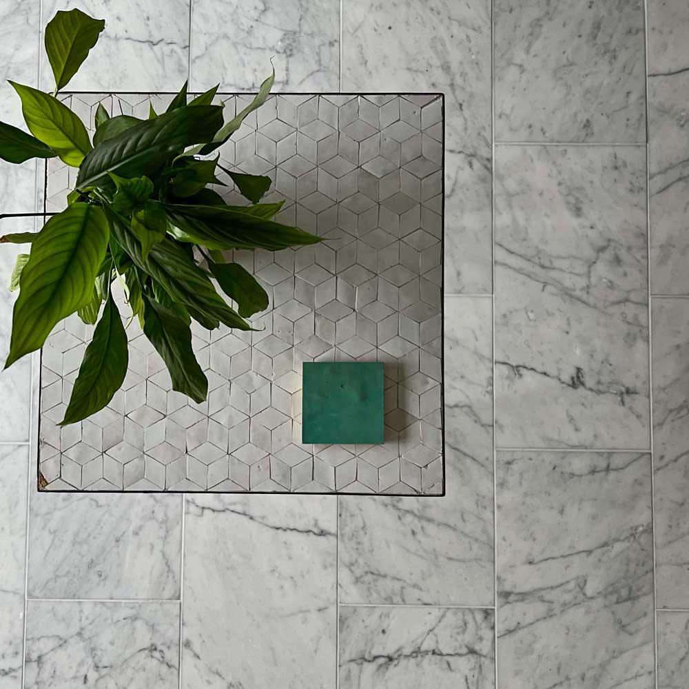 Carrara honed marble tiles - Natural Stone Consulting