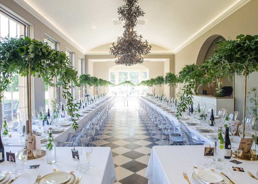 Case study: Checkered stone floor for luxury wedding venue - Natural ...