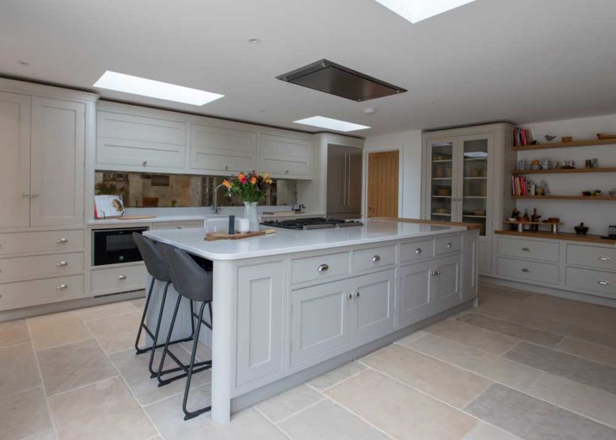 Case study: A traditional kitchen stone floor for family home - Natural ...