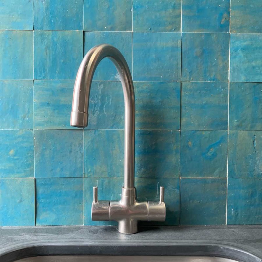 Emerald green Zellige tiles - Natural Stone Consulting