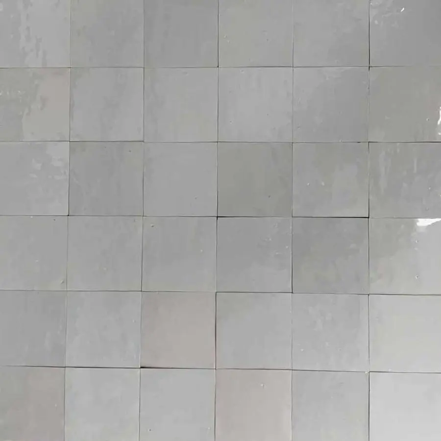 Pale grey Zellige tiles - Natural Stone Consulting