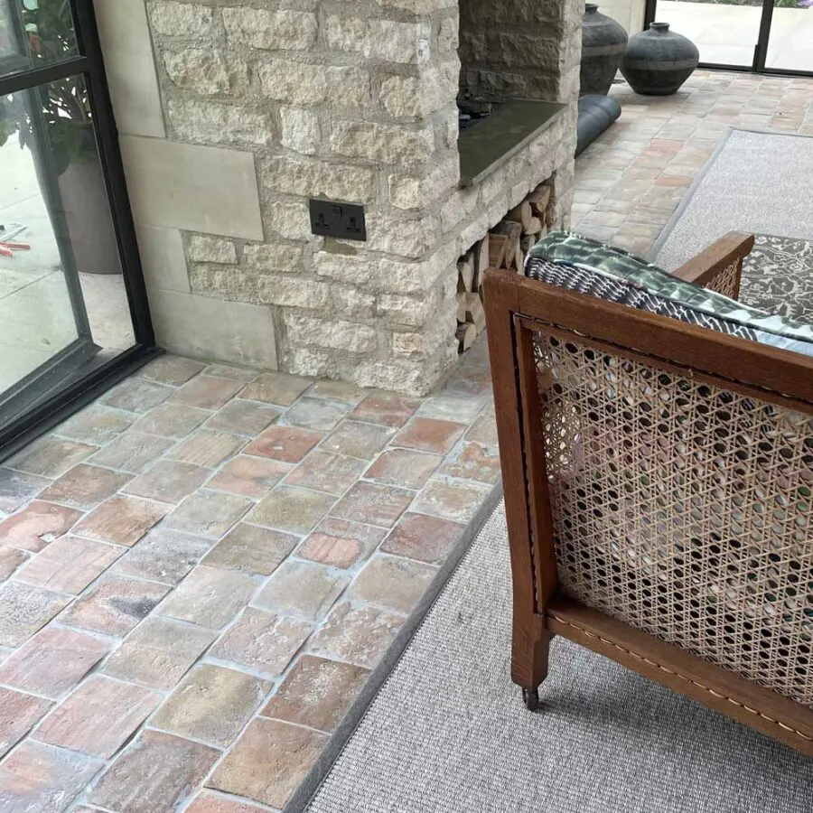 Reclaimed terracotta squares - Natural Stone Consulting