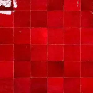 Red Zellige tiles - Natural Stone Consulting