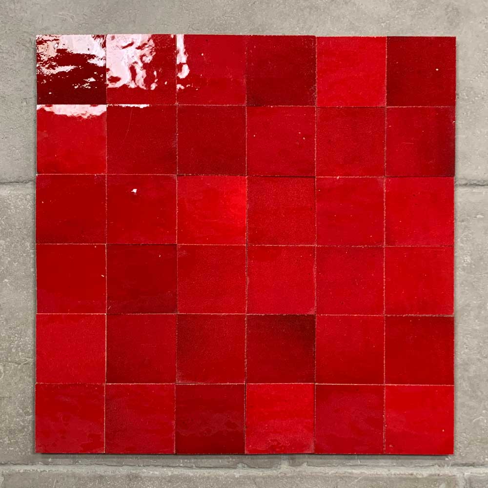 Red Zellige tiles | Natural Stone Consulting