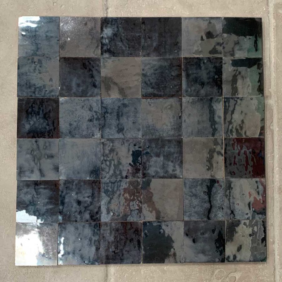 Obsidian Zellige tiles | Natural Stone Consulting