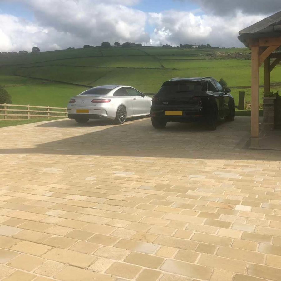 Yorkstone driveway setts for outside - Natural Stone Consulting