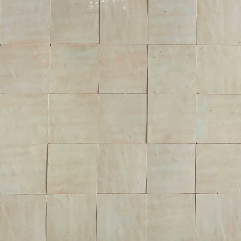 Glazed clay Zellige tiles - Natural Stone Consulting