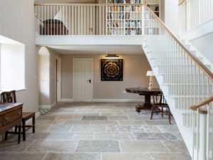 Hallway stone flooring - Natural Stone Consulting