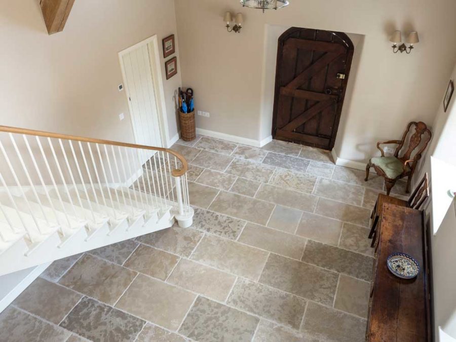 Hallway stone flooring - Natural Stone Consulting
