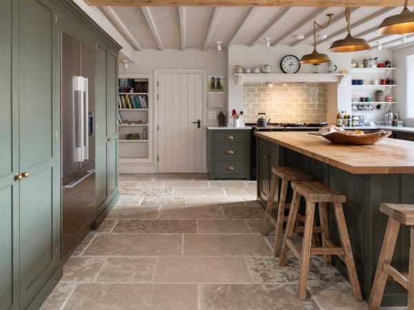 Kitchen stone flooring and wall tiles - Natural Stone Consulting