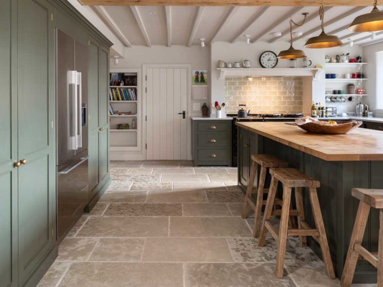 Kitchen stone flooring and wall tiles - Natural Stone Consulting