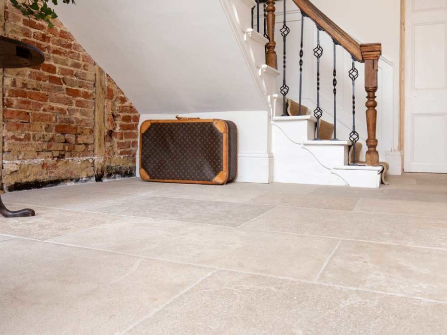 Hallway stone flooring - Natural Stone Consulting