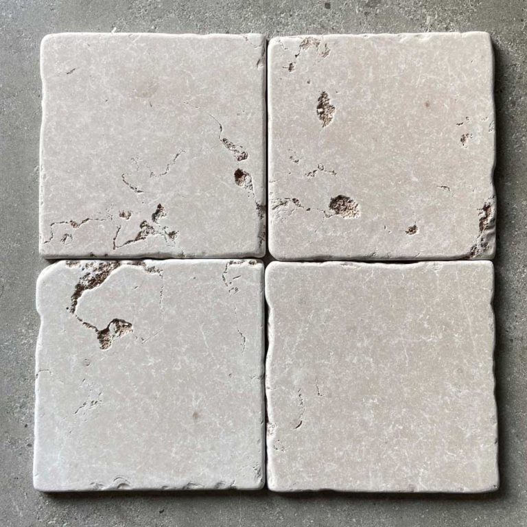 Bardolino tumbled marble tiles - Natural Stone Consulting